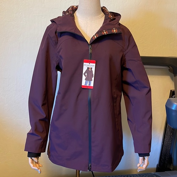 Pendleton | Jackets & Coats | Pendleton Ladies Rain Jacket L | Poshmark